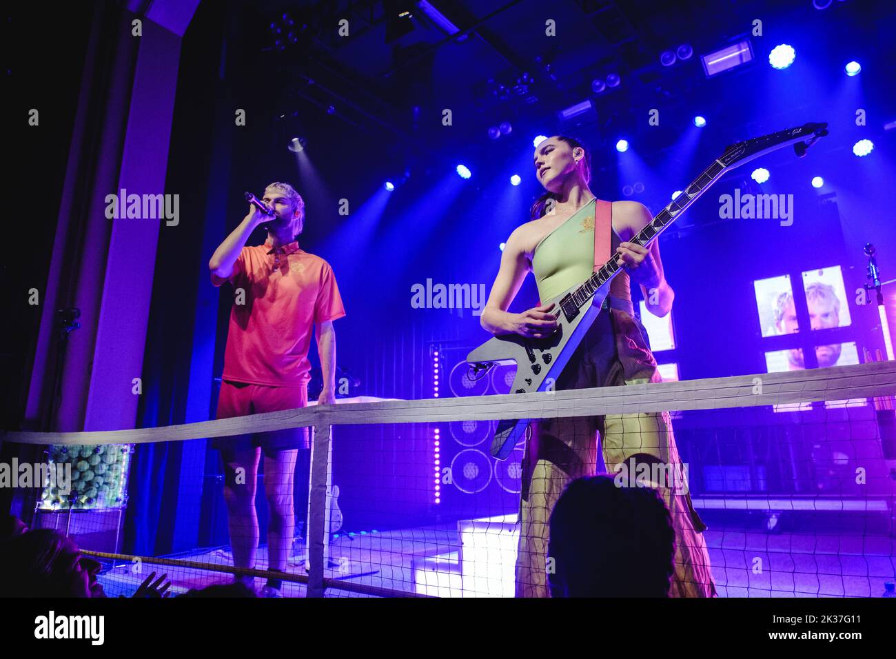 Bern, Switzerland. 24th Sep, 2022. The American music duo Sofi Tukker ...