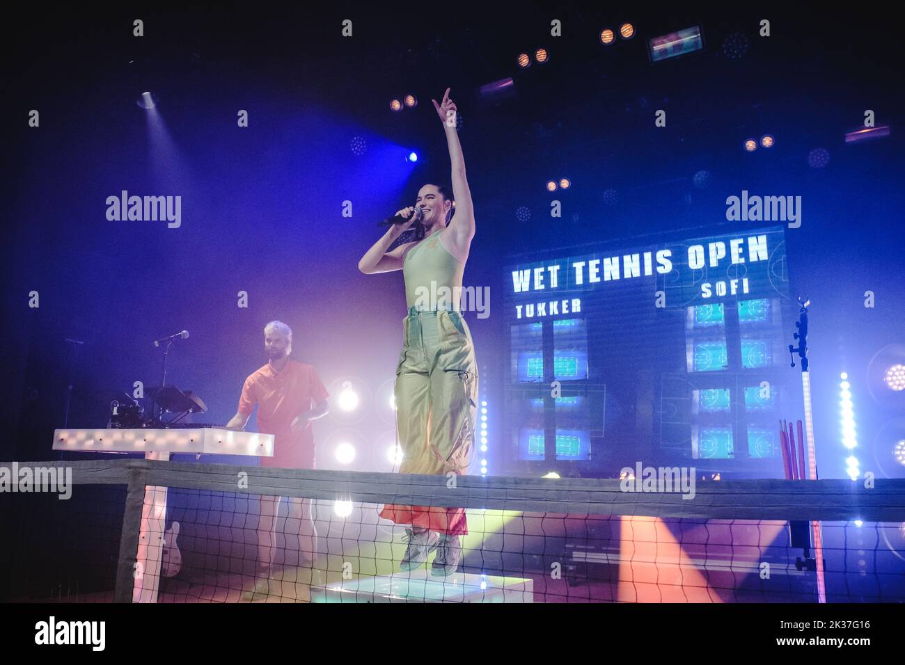 Bern, Switzerland. 24th Sep, 2022. The American music duo Sofi Tukker ...