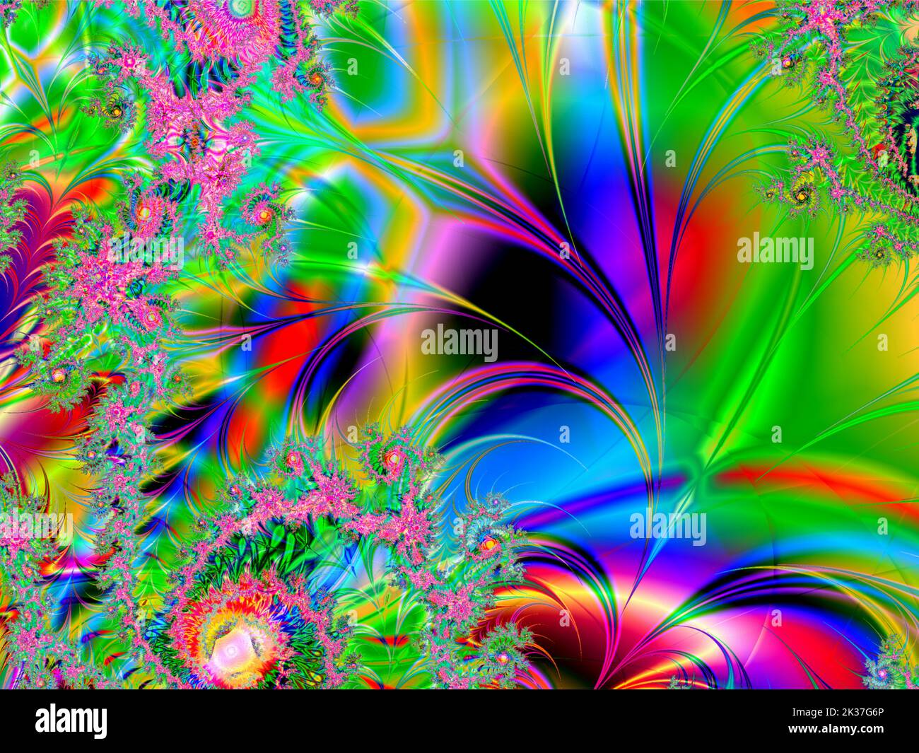 abstract bright multicolor linear pattern, color graphics, background ...