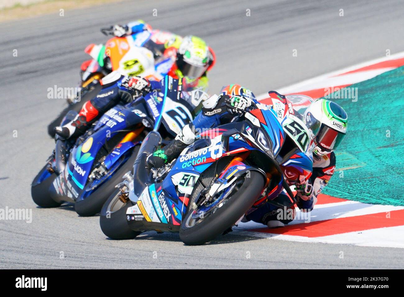 25th September 2022; Circuit Barcelona Catalunya, Barcelona, Spain ...