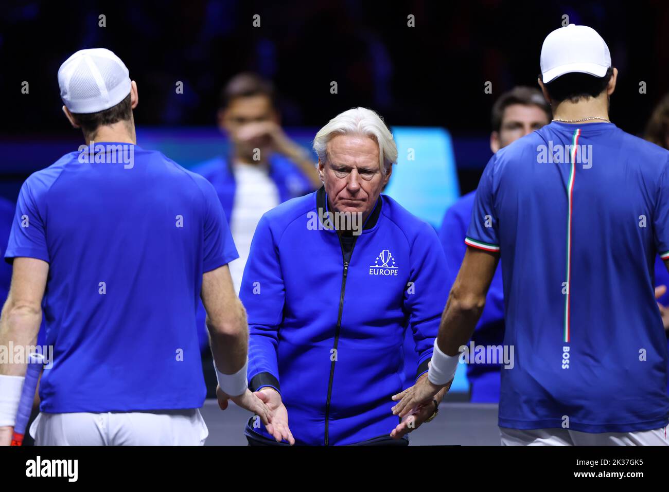 London, UK. 25th September 2022; O2, London England: Laver Cup international tennis tournament ...