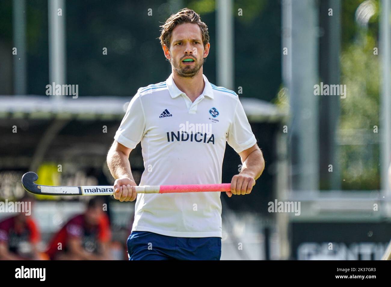 TILBURG, NETHERLANDS - SEPTEMBER 25: Jip Krens of Tilburg H1 during the ...