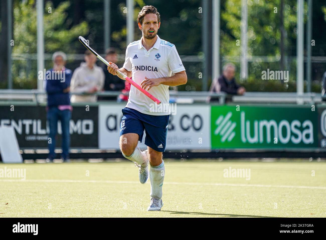 TILBURG, NETHERLANDS - SEPTEMBER 25: Jip Krens of Tilburg H1 during the ...
