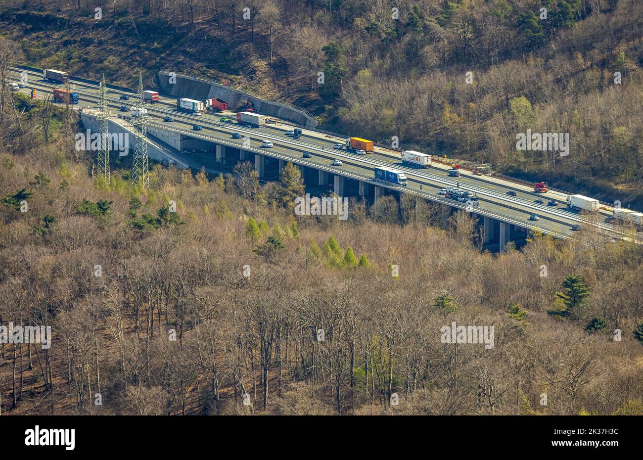 Construction site on the a1 freeway hi-res stock photography and images ...