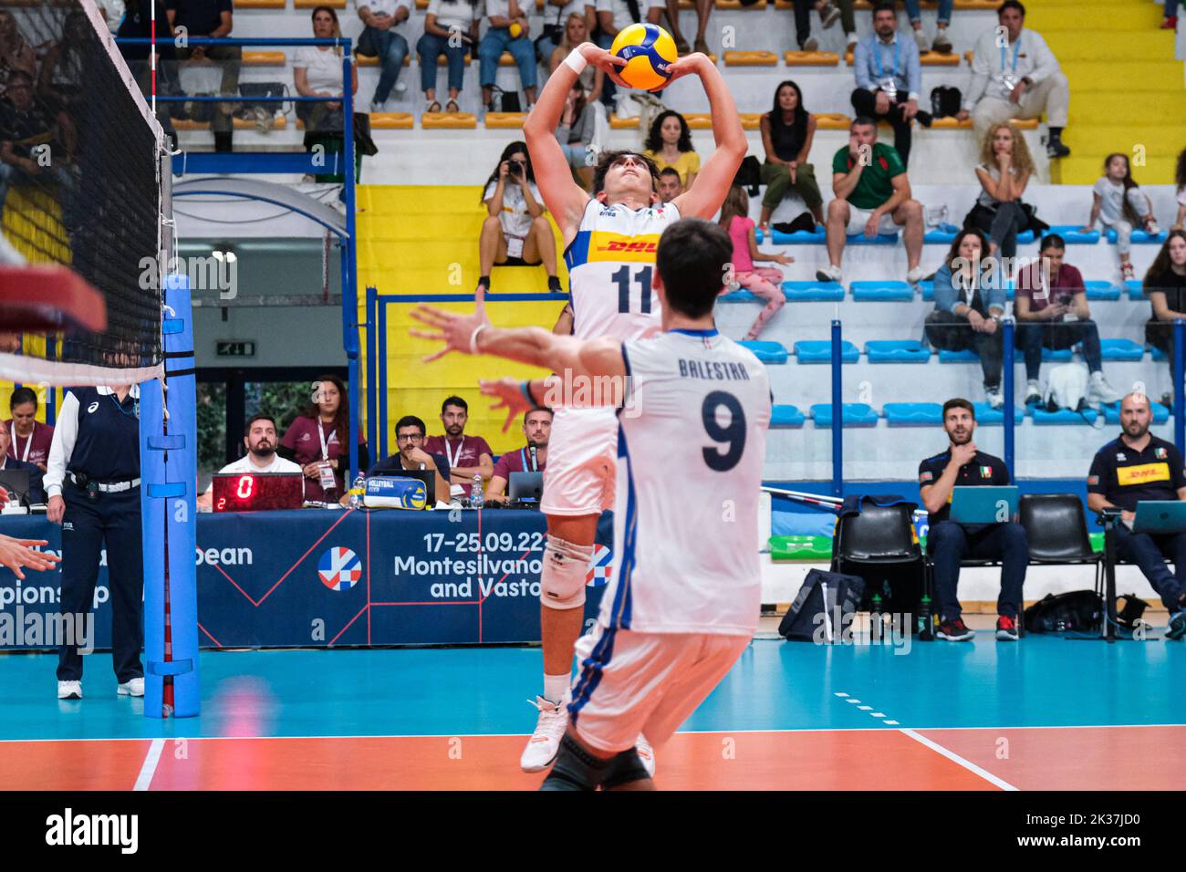 September 24, 2022, Montesilvano, Pescara, Italy: Alessandro Fanizza ...