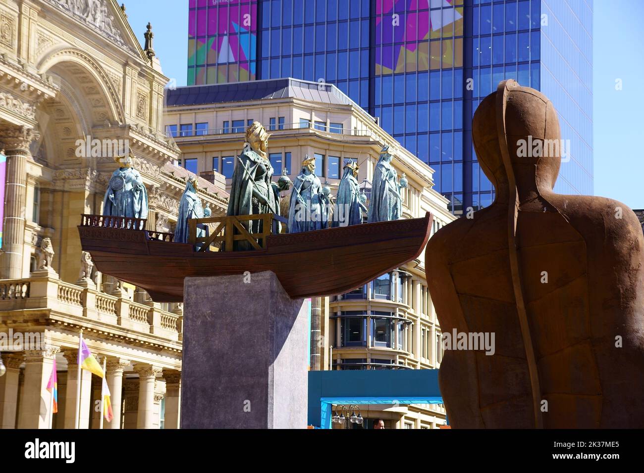 The Bull, Birmingham, Centenary Square Stock Photo - Alamy