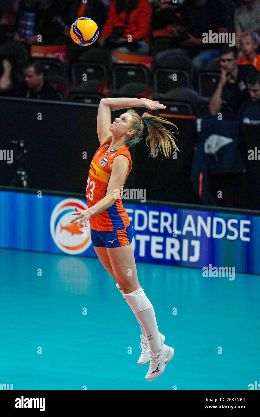 ARNHEM, NETHERLANDS - SEPTEMBER 25: Eline Timmerman of the Netherlands ...