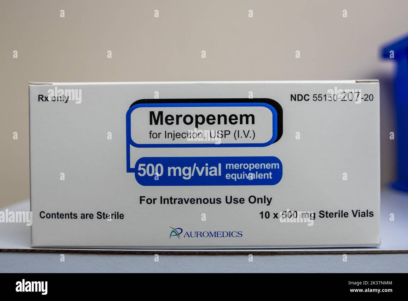 meropenem for injection Stock Photo - Alamy