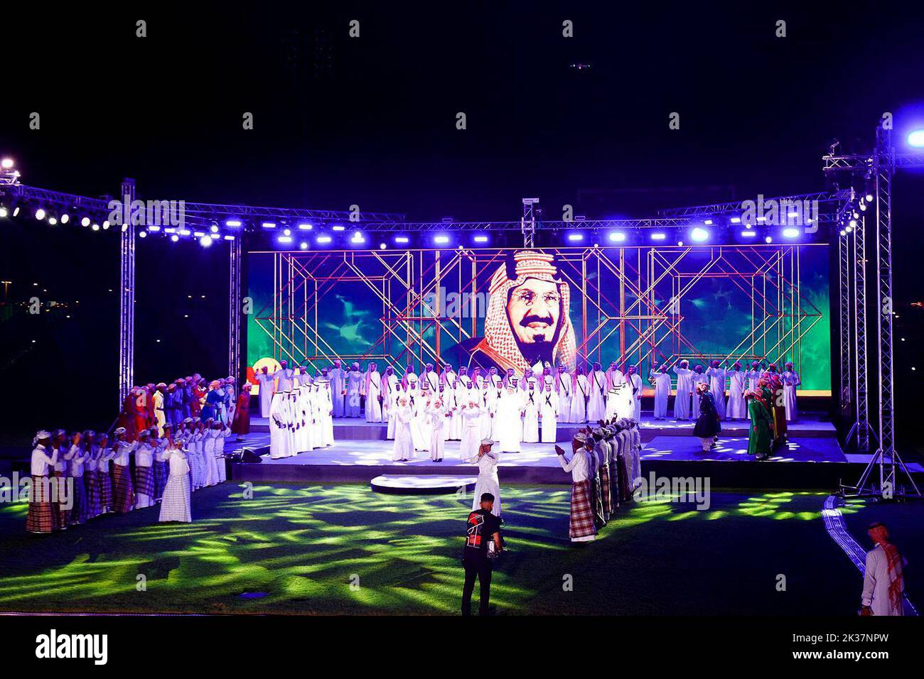 Saudis celebrate ‘National Day’ with various shows or dances, around ...