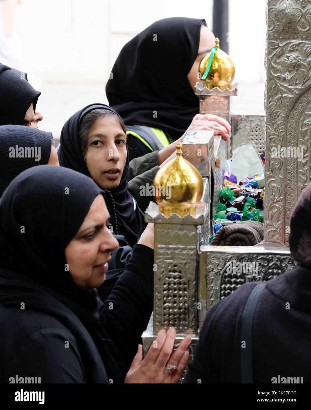 Marble Arch, London, UK. 25th Sep, 2022. The 42nd Arbaeen UK Procession ...
