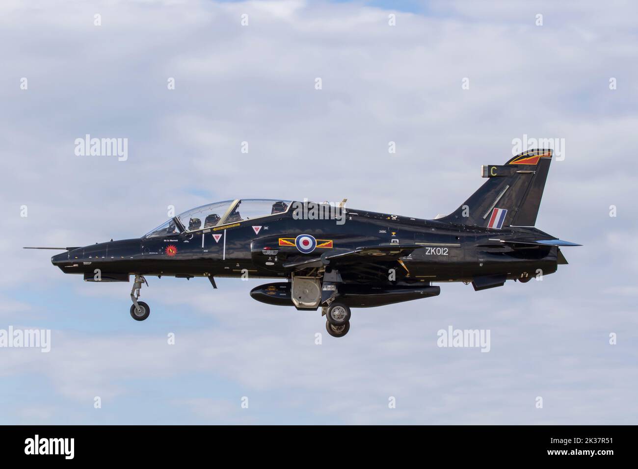 ZK012 British Aerospace Hawk T.2 Royal Air Force RAF Valley 01/09/2022 ...