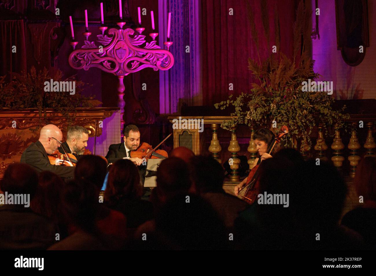 Quiroga Quartet, string quartet, Església Nostra Senyora dels Angels ...