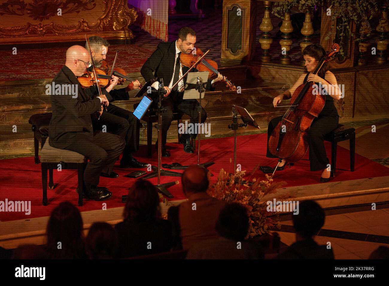 Quiroga Quartet, string quartet, Església Nostra Senyora dels Angels ...