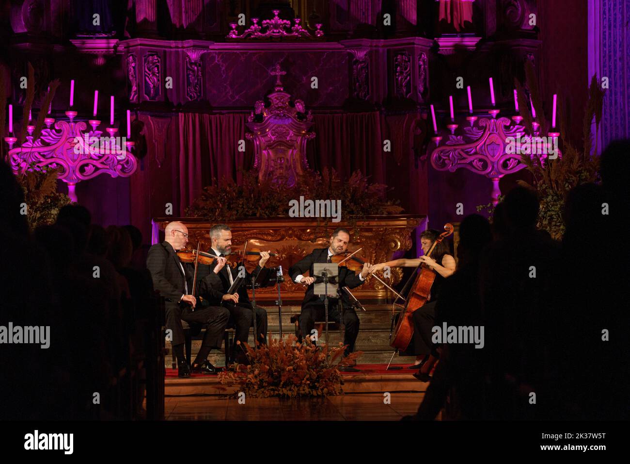 Quiroga Quartet, string quartet, Església Nostra Senyora dels Angels ...