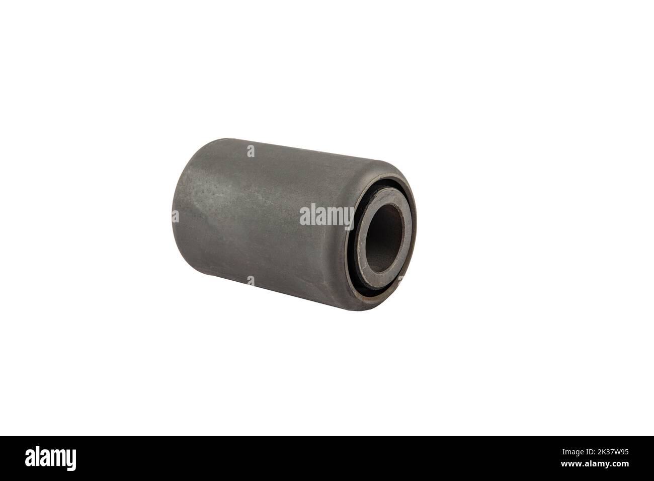 Silent block semi-truck springs, isolated on a white background. Set of ...