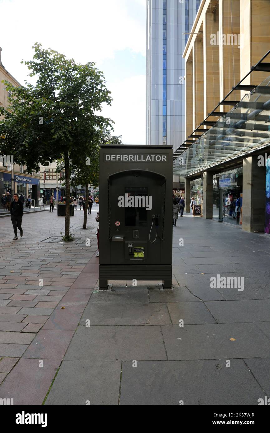 Sauchiehall Street, Glasgow, Scotland, UK. A public purpose built ...