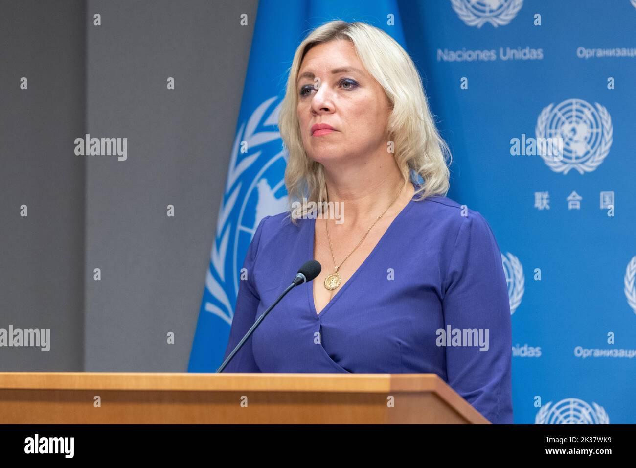 Maria zakharova hi-res stock photography and images - Alamy