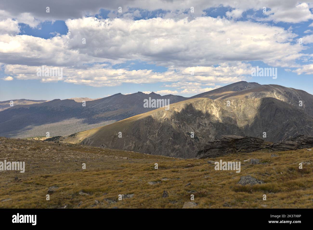 Rocky Mountains Alpine Drive Stock Photo - Alamy