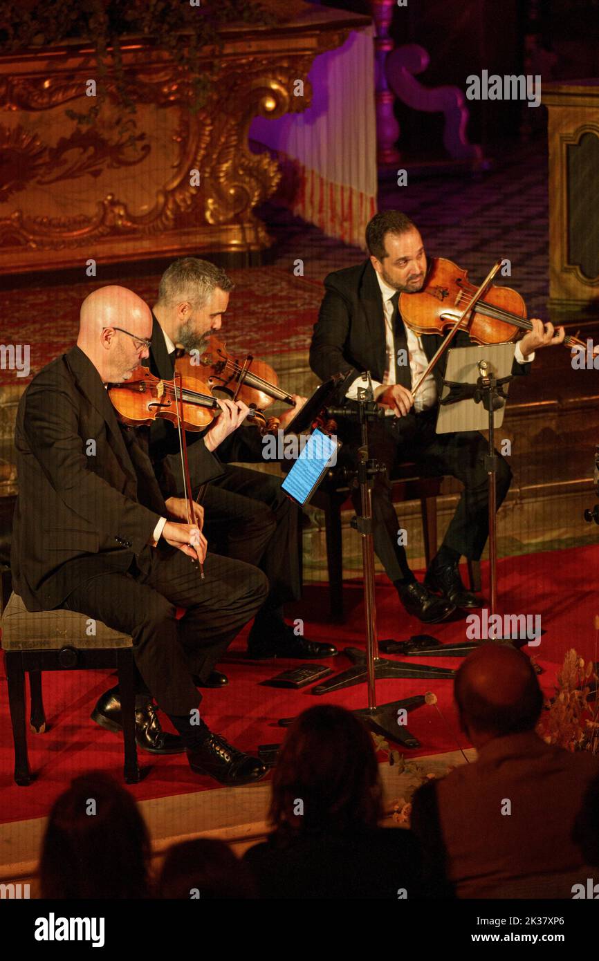 Quiroga Quartet, string quartet, Església Nostra Senyora dels Angels ...