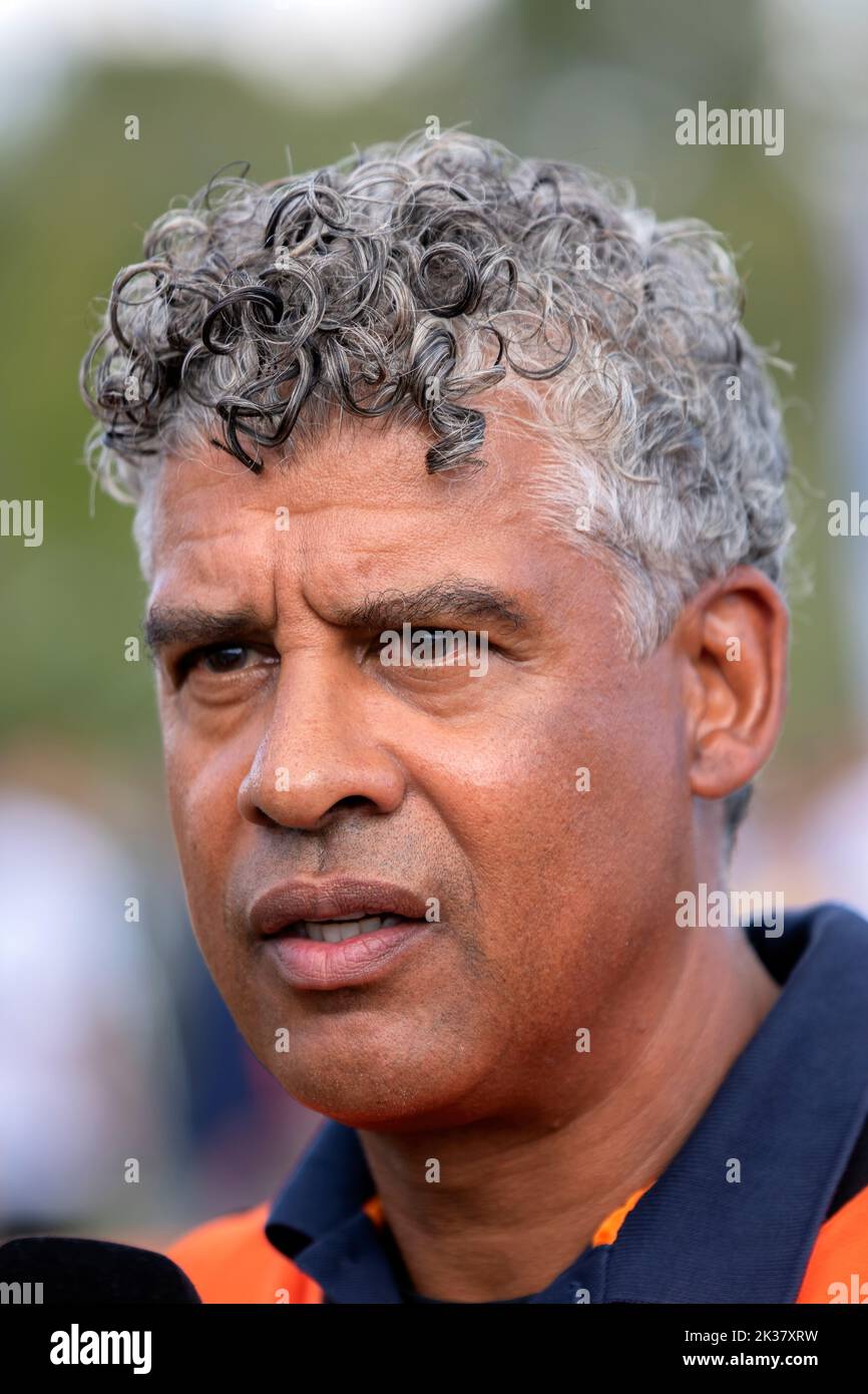 Frank Rijkaard At The Open Day From The Johan Cruijff Foundation At ...