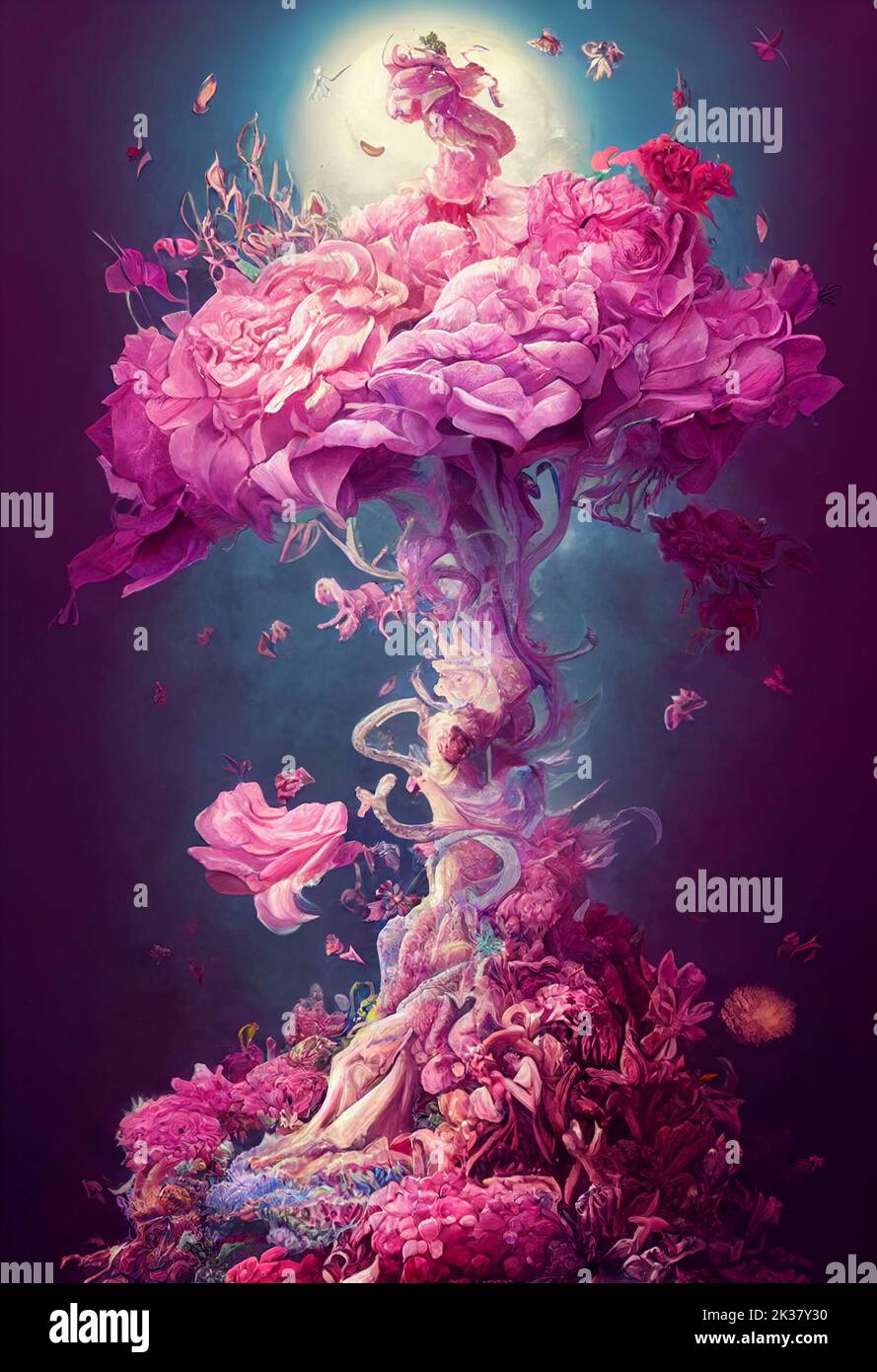 Fantasy flowers hi-res stock photography and images - Alamy