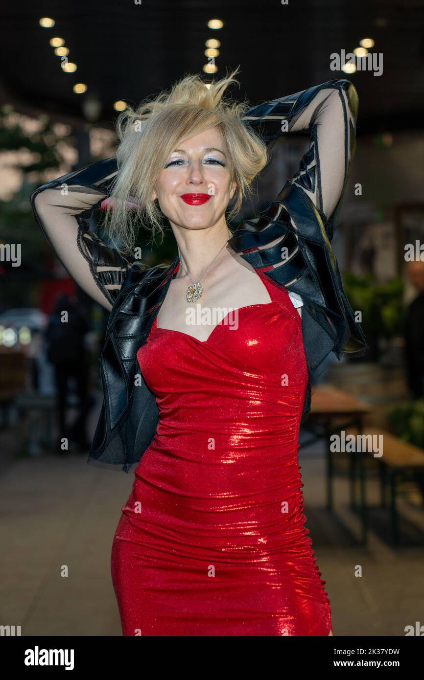 Anna Fishbeyn at the “360 Galaxy” Screening at Royal Cinema in Toronto ...