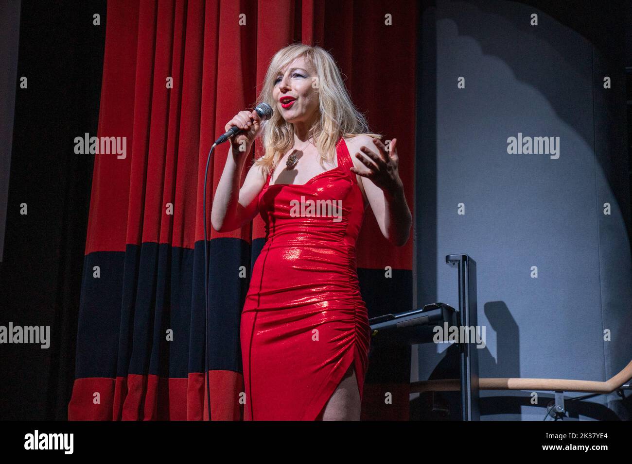 Anna Fishbeyn at the “360 Galaxy” Screening at Royal Cinema in Toronto ...