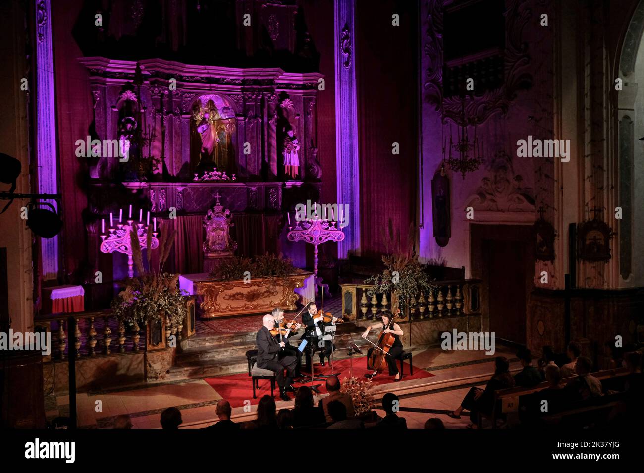 Quiroga Quartet, string quartet, Església Nostra Senyora dels Angels ...