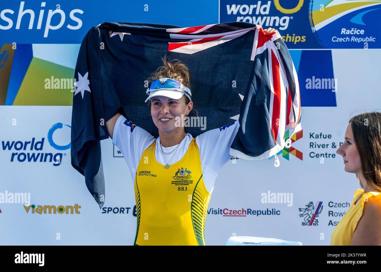 Racice, Czech Republic. 25th Sep, 2022. Tara Rigney of Australia ...