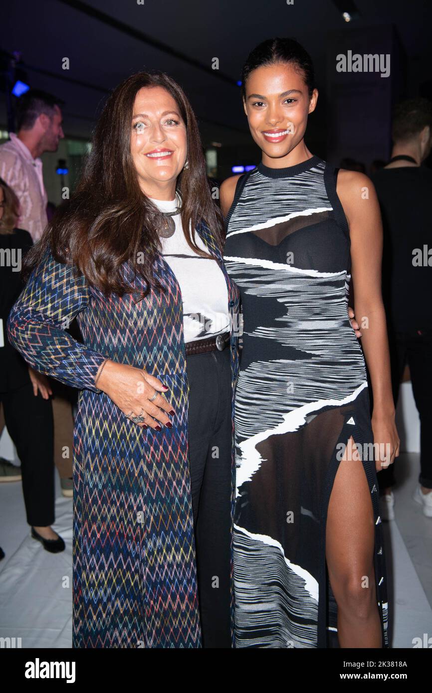 Angela Missoni , Tina Kunakey Milan Fashion Week - Women S/S 2023 ...