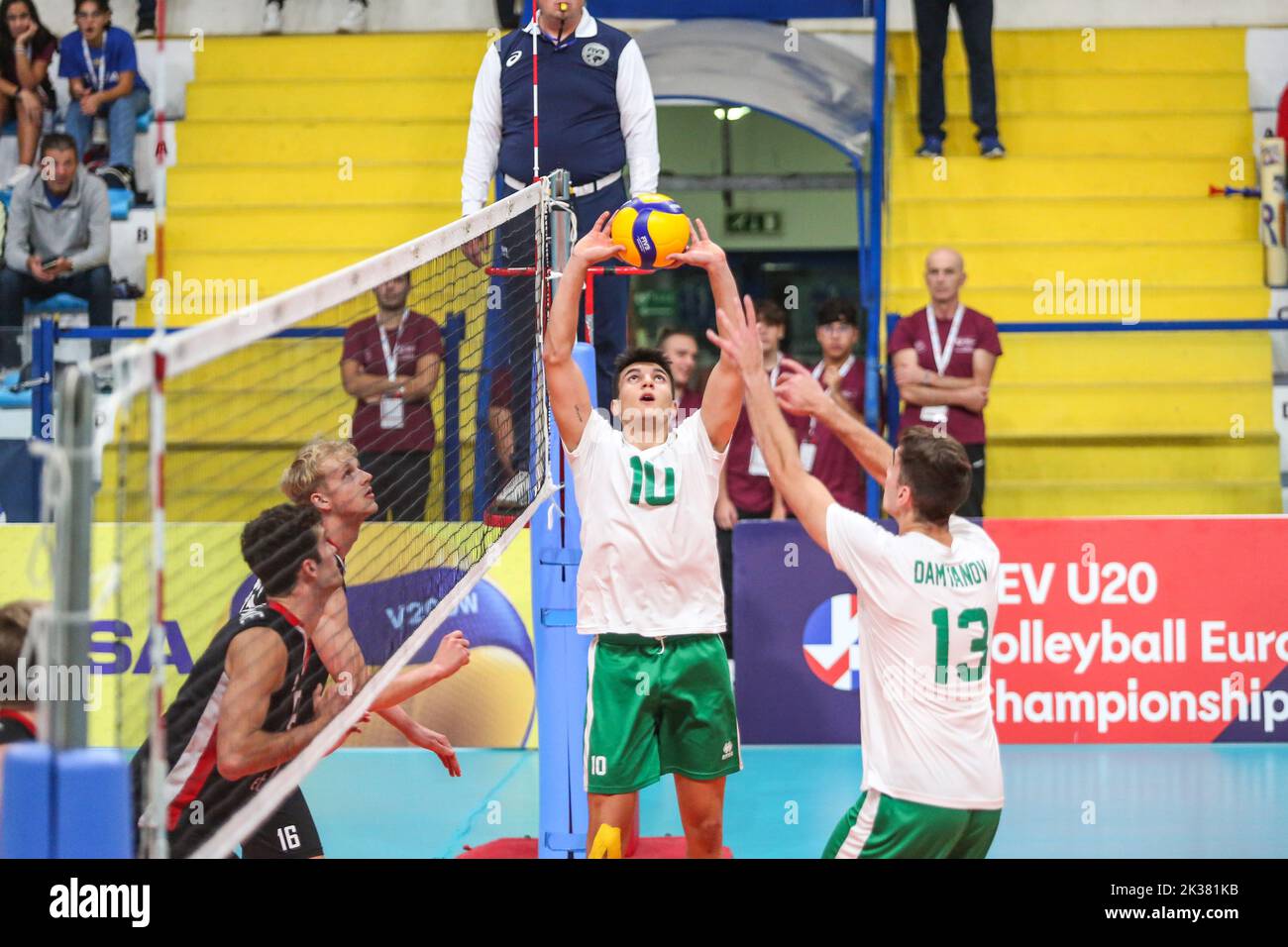 U20 european championship third place final bulgaria hi-res stock ...