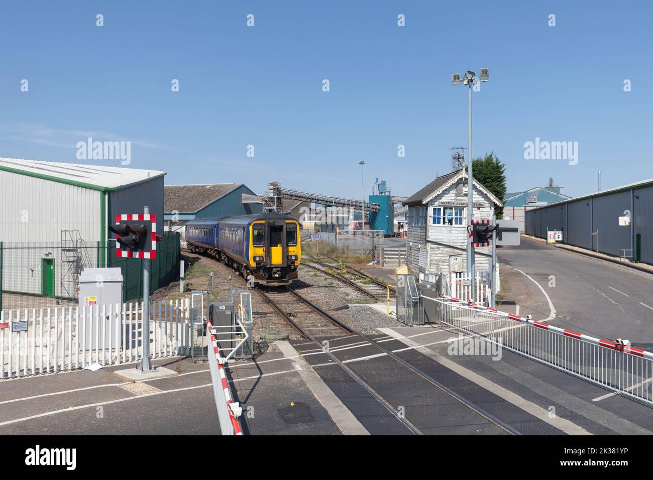 Barrow road signalbox hi-res stock photography and images - Alamy