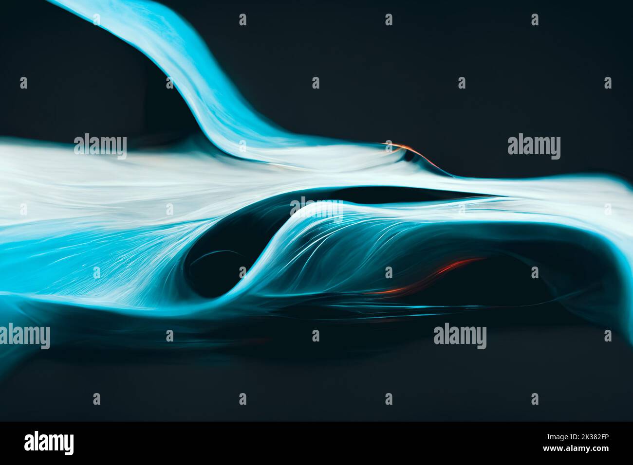 Creative glowing digital car on black background. Transportation and ...