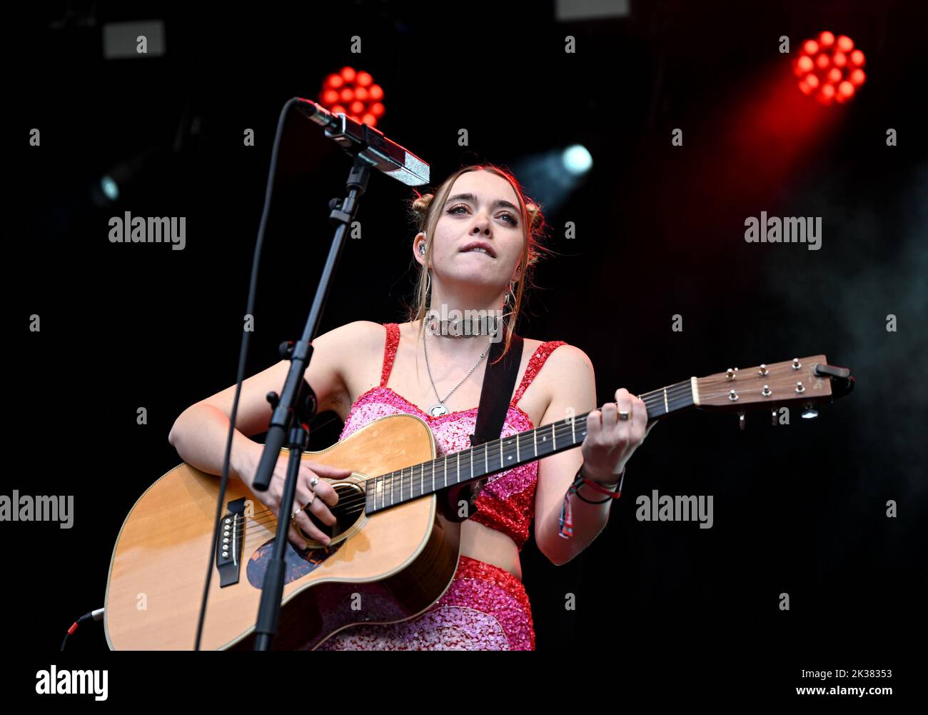 Berlin, Germany. 25th Sep, 2022. Singer Florence Arman will be on stage ...