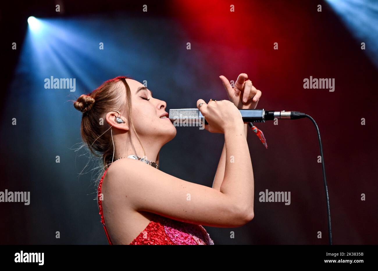 Berlin, Germany. 25th Sep, 2022. Singer Florence Arman will be on stage ...