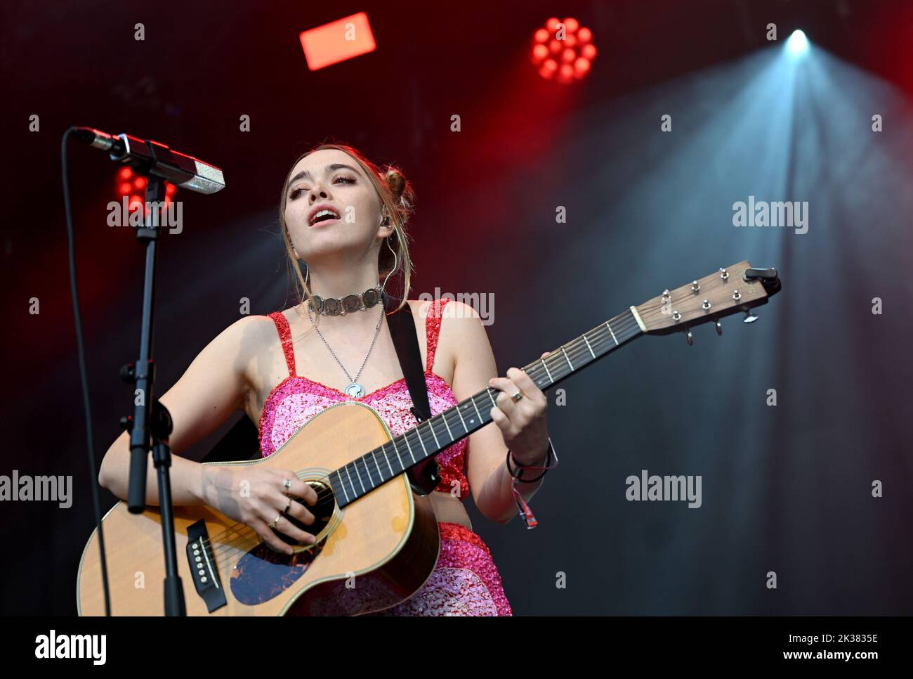 Berlin, Germany. 25th Sep, 2022. Singer Florence Arman will be on stage ...