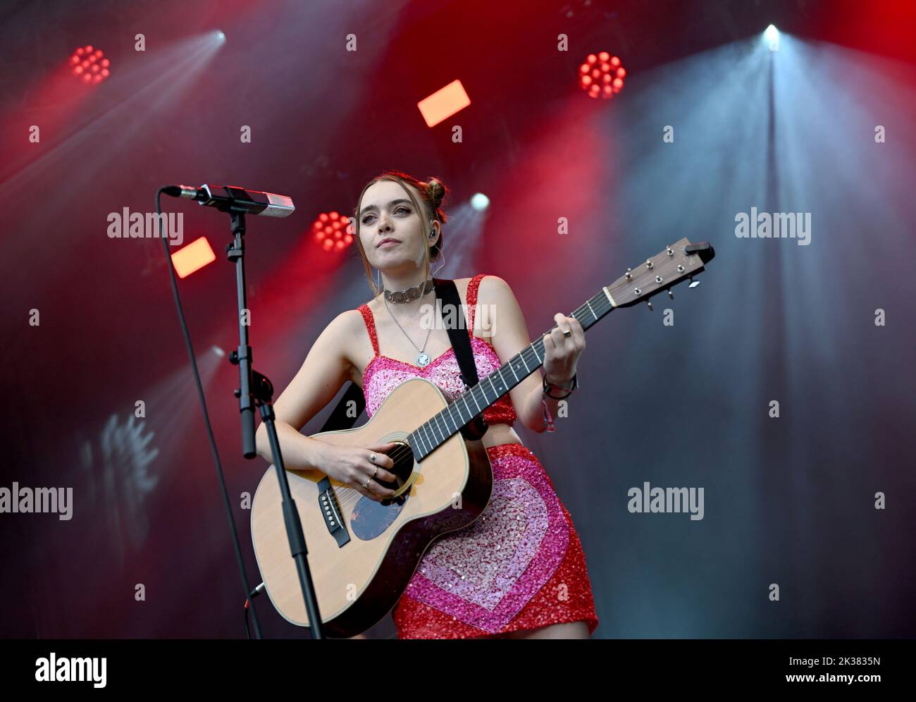 Berlin, Germany. 25th Sep, 2022. Singer Florence Arman will be on stage ...