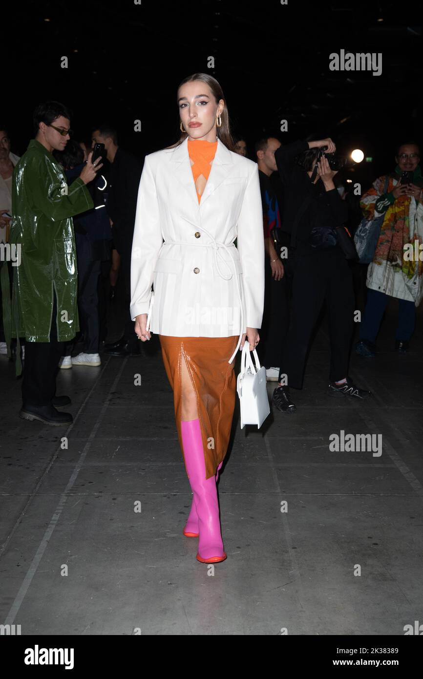 Ginevra Mavilla Milan Fashion Week - Women S/S 2023 MSGM Fashion Show ...