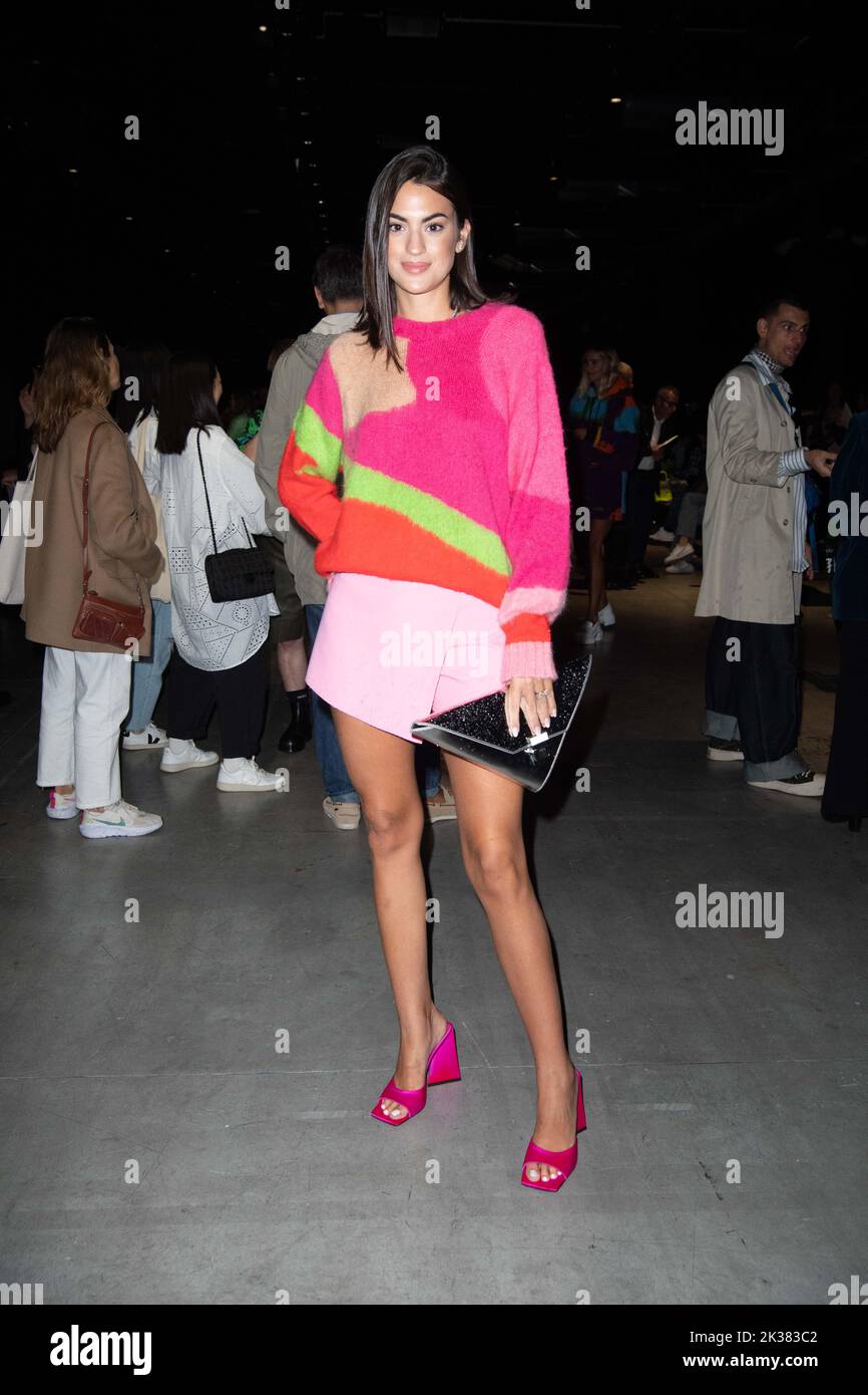 Marta Lozano Milan Fashion Week - Women S/S 2023 MSGM Fashion Show ...