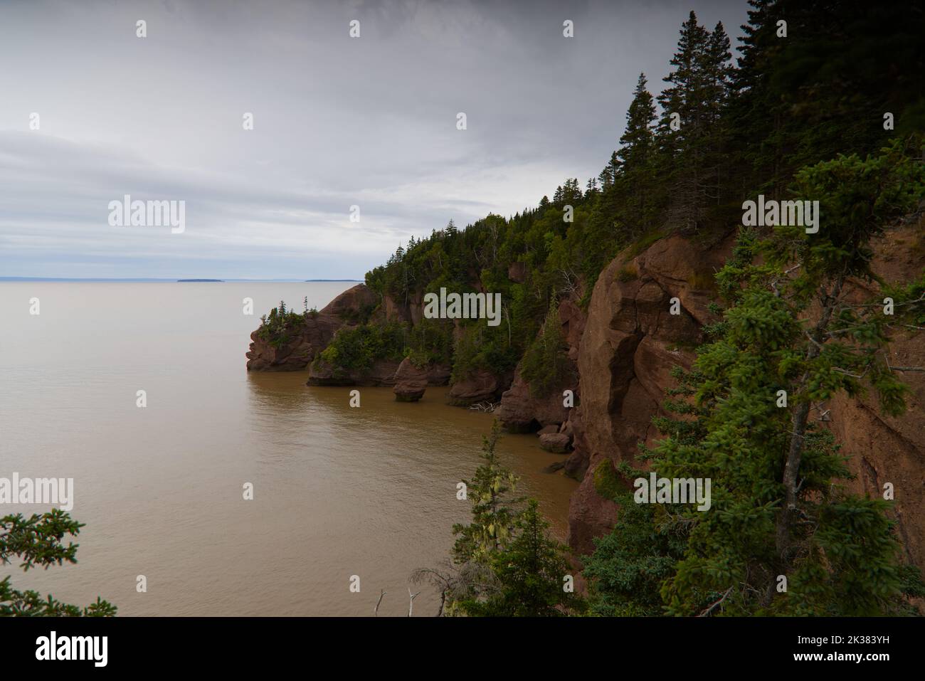 The famous rocks of Hopewell Cape, Canada Stock Photo - Alamy