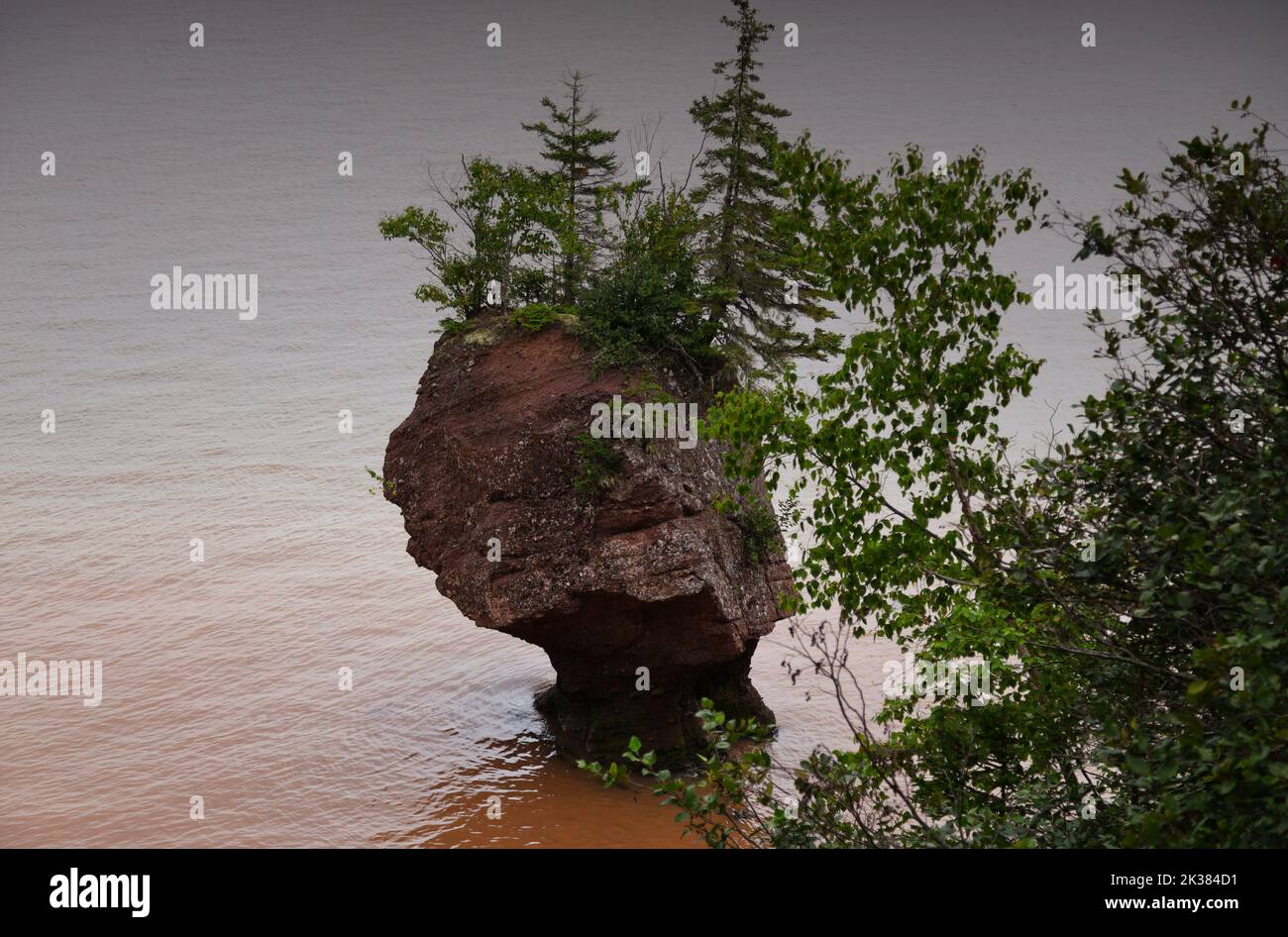The famous rocks of Hopewell Cape, Canada Stock Photo - Alamy