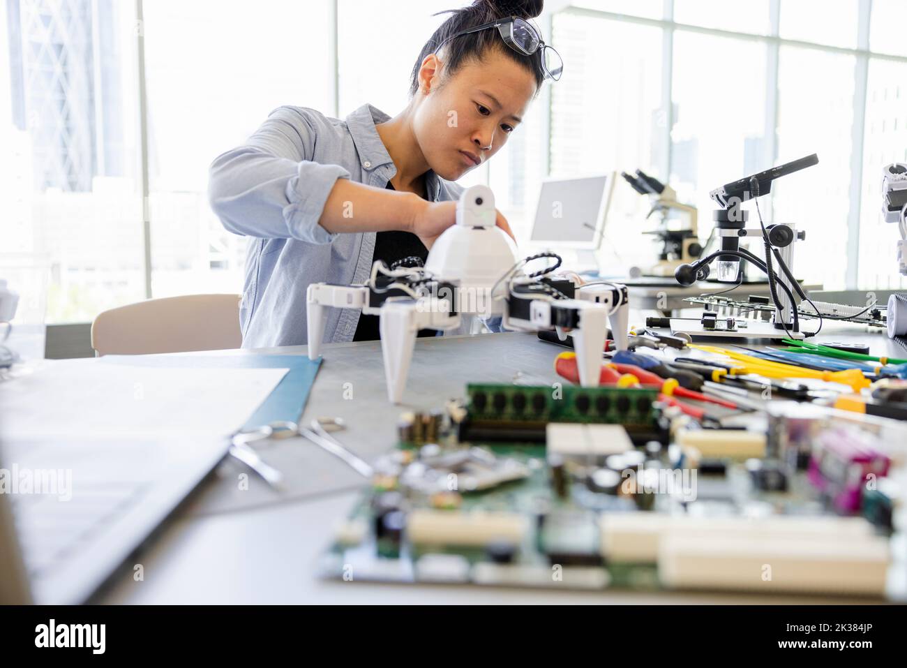 Robotics development laboratory hi-res stock photography and images - Alamy