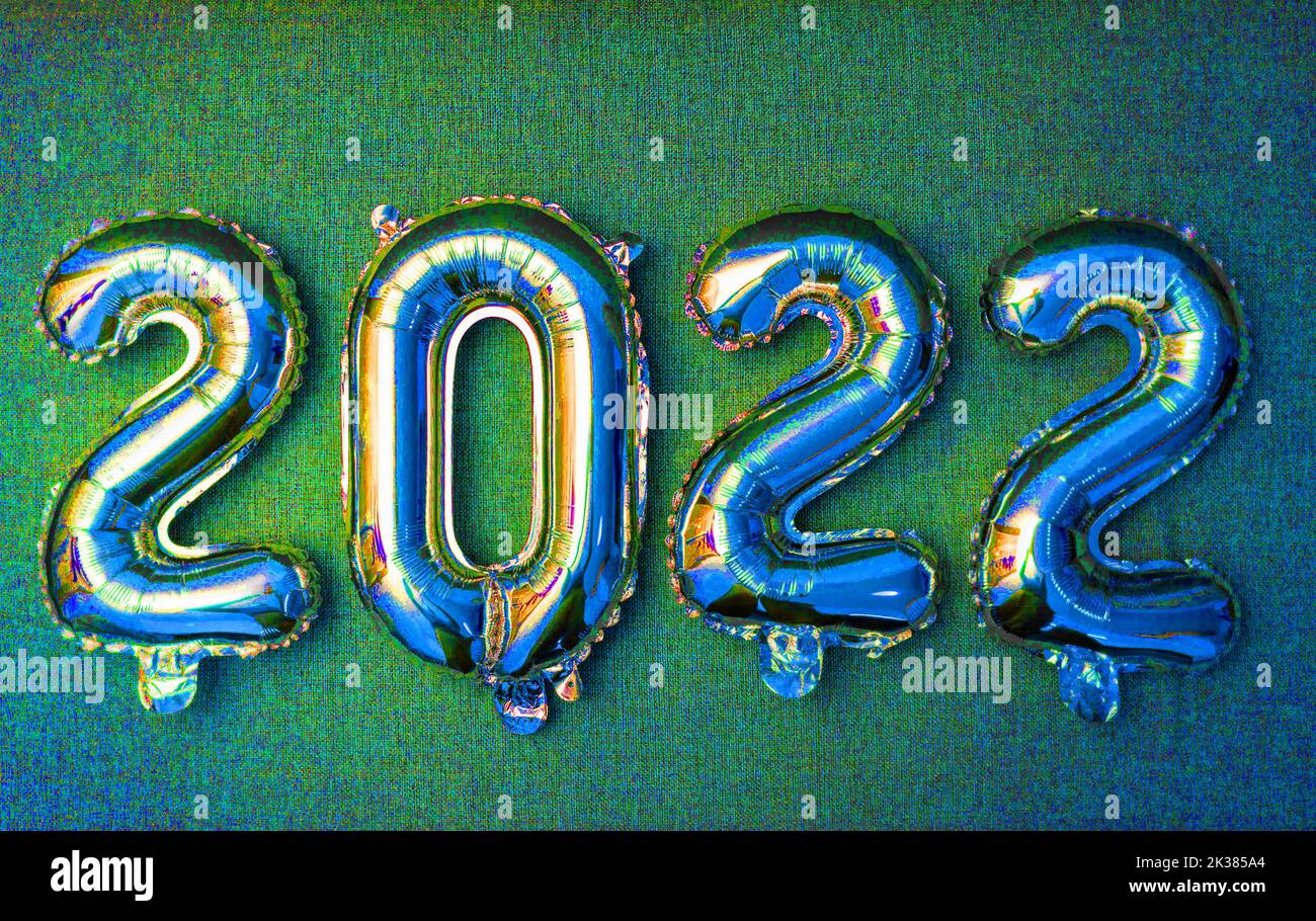 2022 balloons hi-res stock photography and images - Alamy