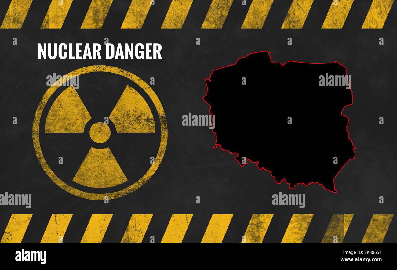 Real risk of a nuclear disaster in the poland hi-res stock photography ...