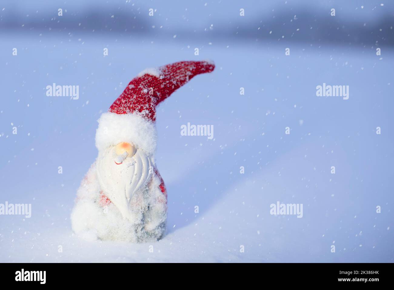 Santa claus falling snow on hi-res stock photography and images - Alamy