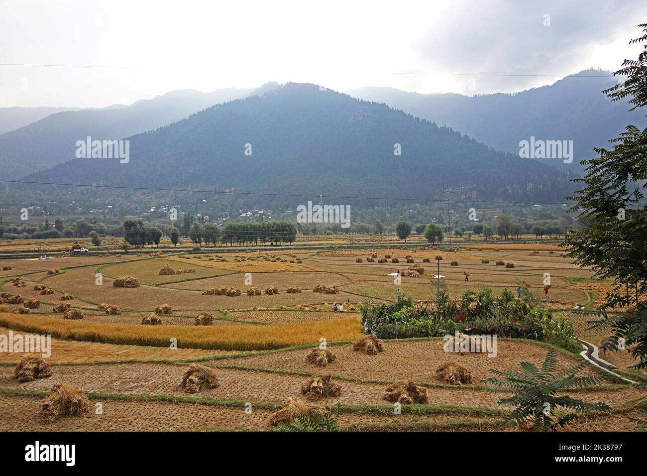 September 23, 2022: KASHMIR, INDIA-SEPTEMBER 24 : A general view of ...