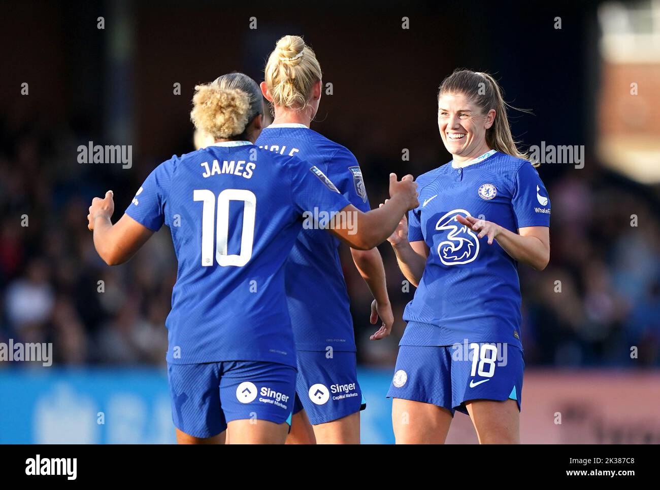 Chelsea goal celebration 2022 hi-res stock photography and images - Alamy