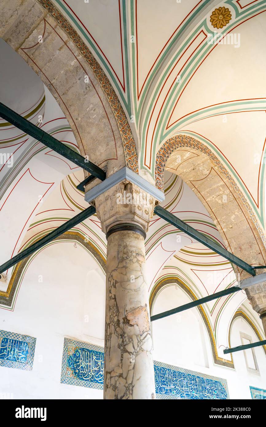 Internal wall of topkapi in Istanbul Stock Photo - Alamy