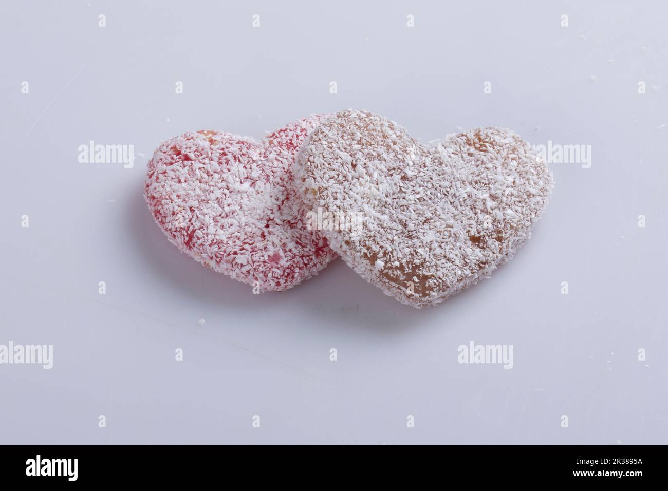 Traditional turkish coffee and turkish delight on white background ...