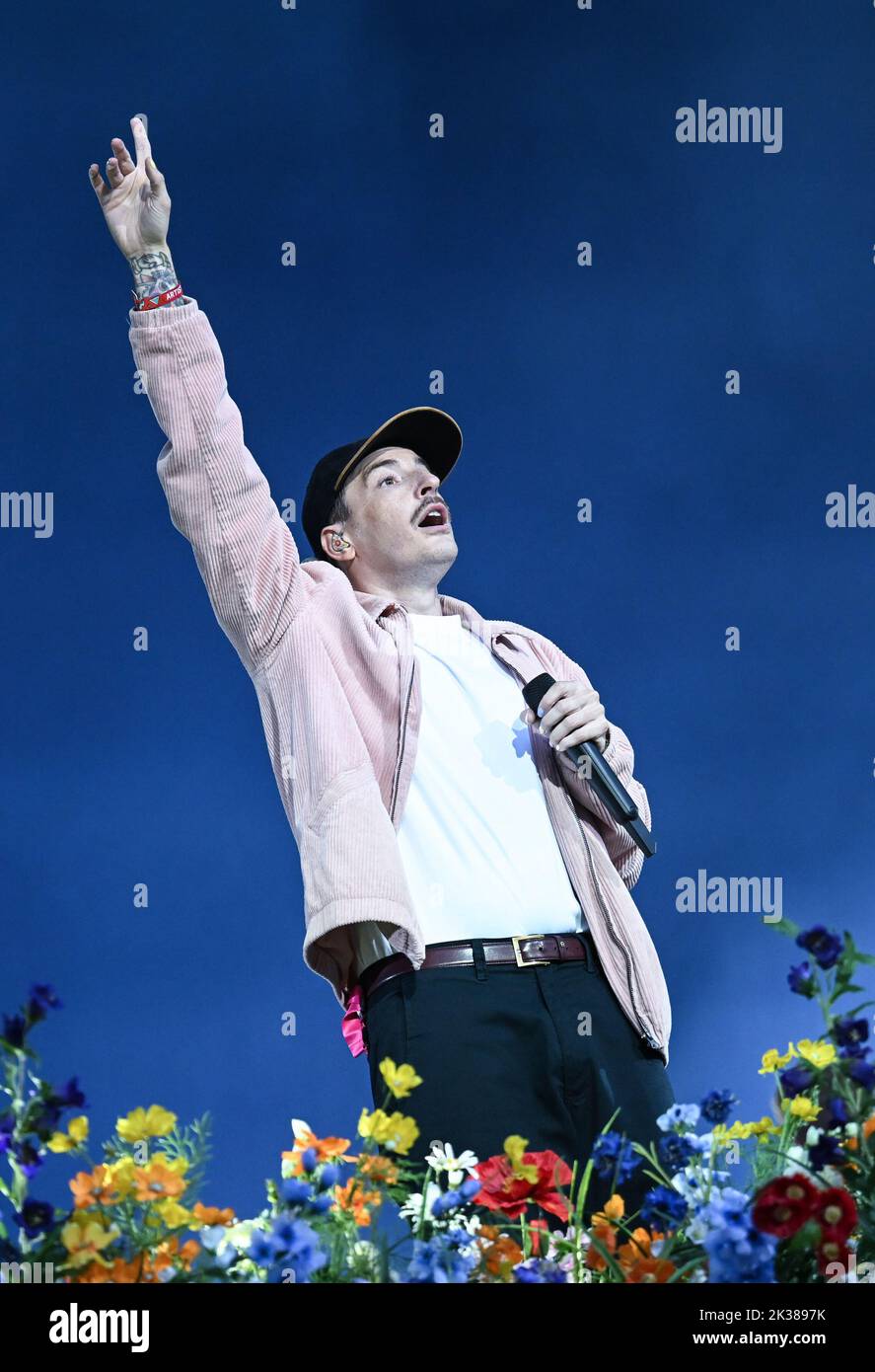 Berlin, Germany. 25th Sep, 2022. Rapper Casper (Benjamin Griffey ...